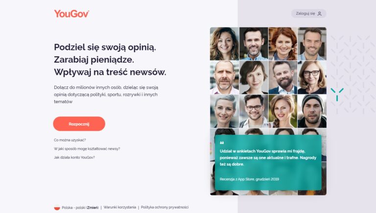 YouGov - Panel badawczy - Pieniądze z internetu